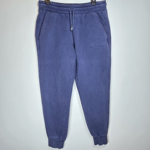 Puma | Pants | Puma Mens Sweatpants Joggers Navy Blue Medium Athleisure ...
